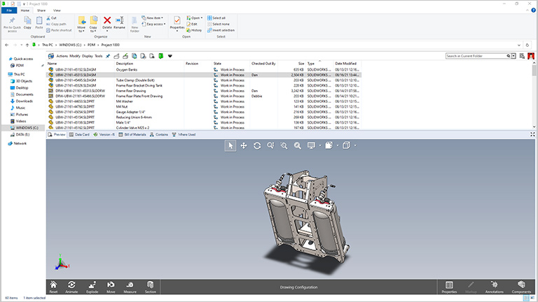 SOLIDWORKS PDM: Kiểm Soát Dữ Liệu Thiết Kế | Tăng Tốc Đổi Mới & Nâng C